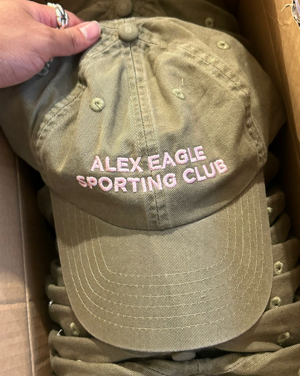 Alex Eagle Sporting Club Cap – Alex Eagle Studio